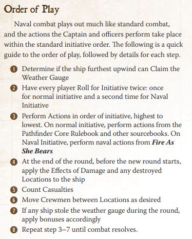 Stealing Starfinder ship combat for use in Skull & Shackles : r ...