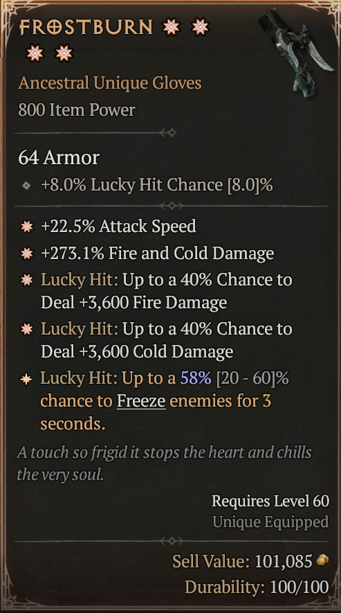 Frostburn - 4ga - 58% - 250fg - Topic - d2jsp