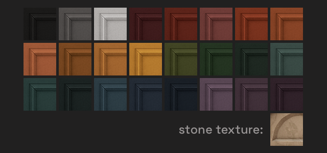 Paul Withers — recolours of the doors and archways that came with...