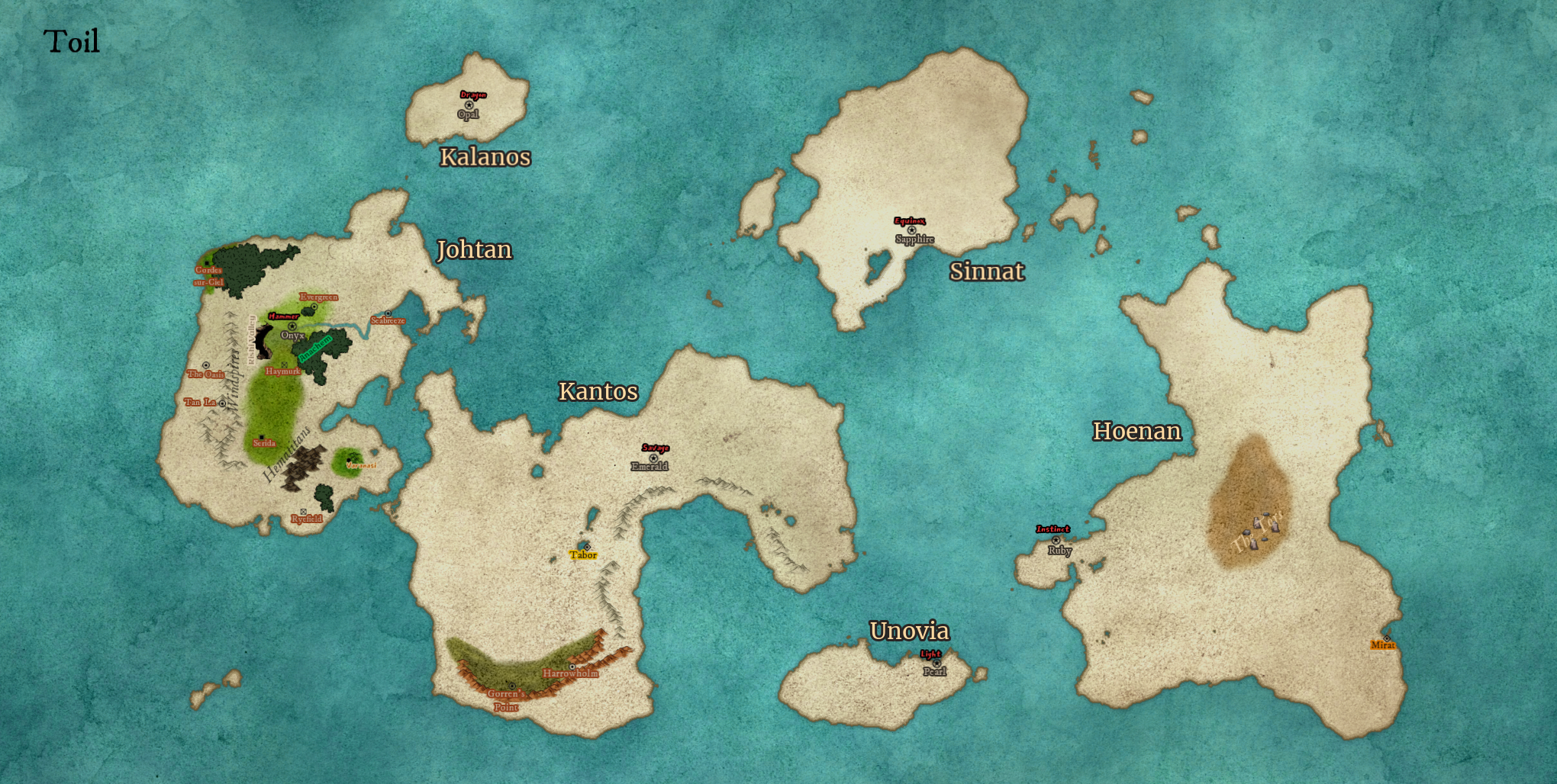 The World of Toil