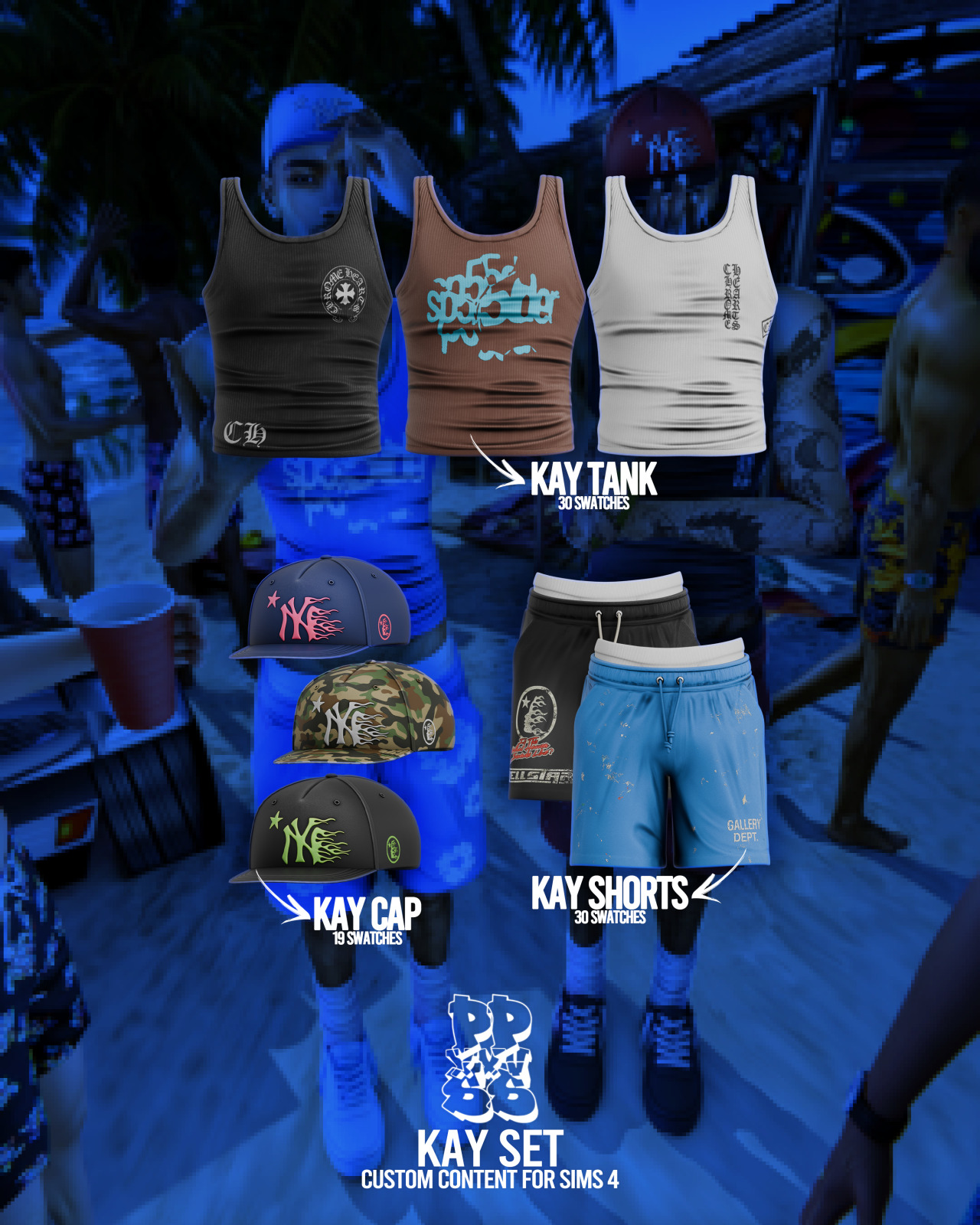 [CAS] Poppin - Kay - TS4 Rebels