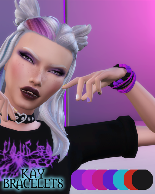 Kay Bracelets (E-Nation Collection) - The Sims 4 Create a Sim - CurseForge