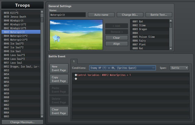 Variables and Troops Question | RPG Maker Forums