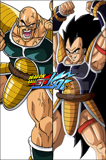 O grande confronto saiyajin! Goku e Vegeta vs. Raditz e N... | Dragon ...