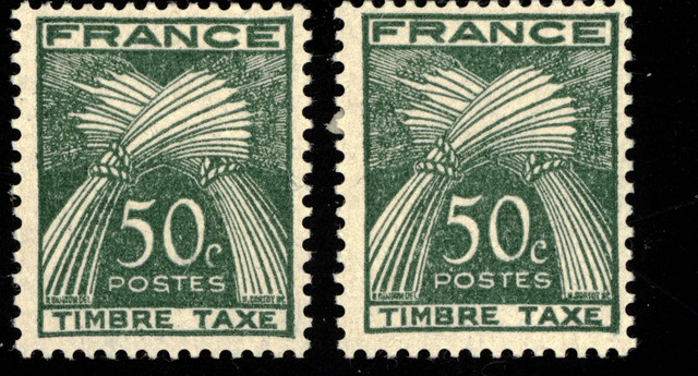 France: "Sheaves of Wheat" Design Postage Dues, 1943-1960 | The Stamp ...