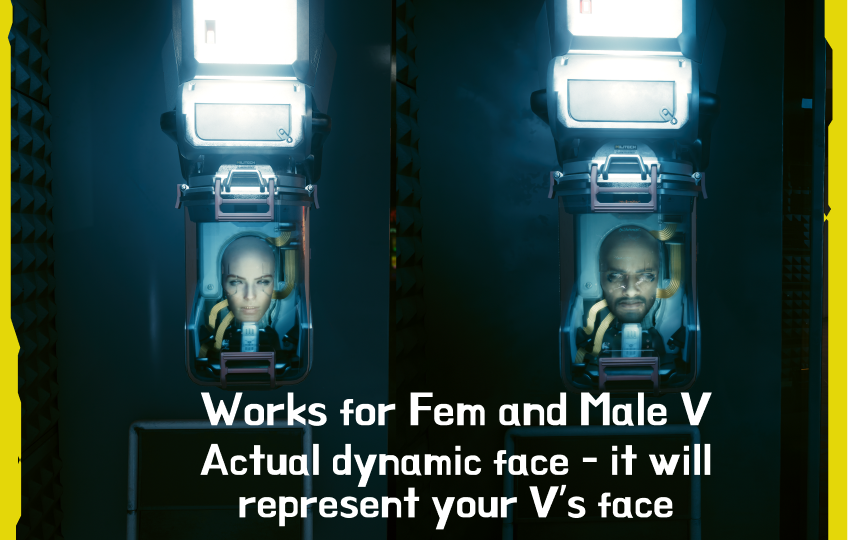 V's Faceplate (H10) at Cyberpunk 2077 Nexus - Mods and community