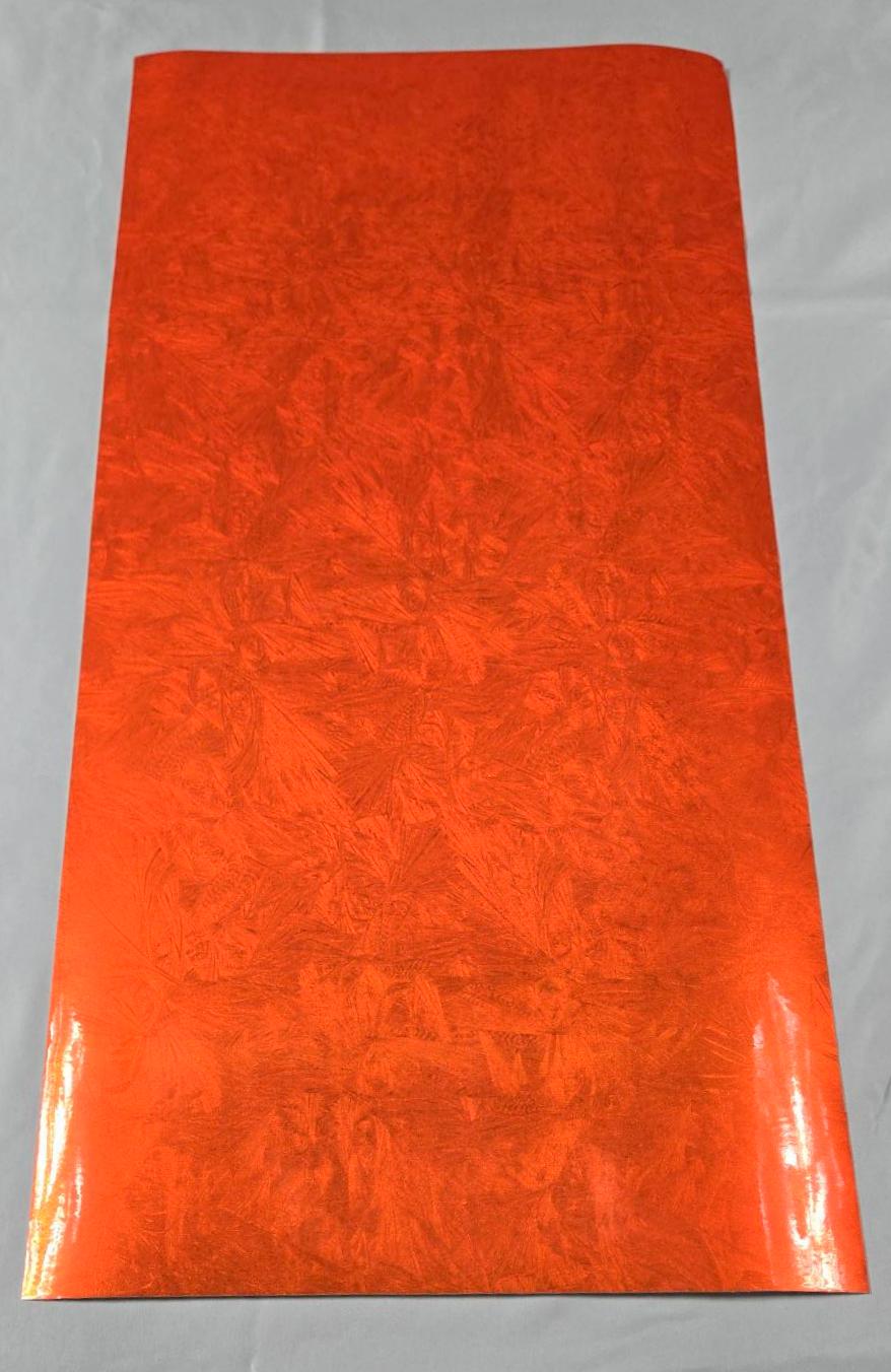 24" x 10 foot Fluorescent Orange Galvanized