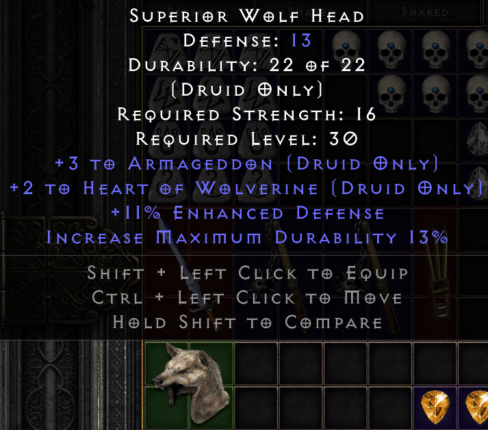 3 Armageddon Pelt With Cheap Bin And Pic [*] - Topic - d2jsp