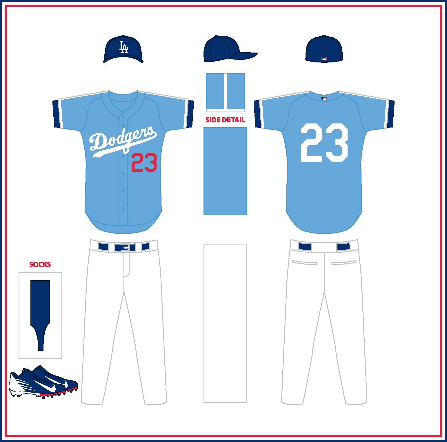 MLB Historical Alternates Series (Powder Bluepalooza - Cubs & White Sox ...