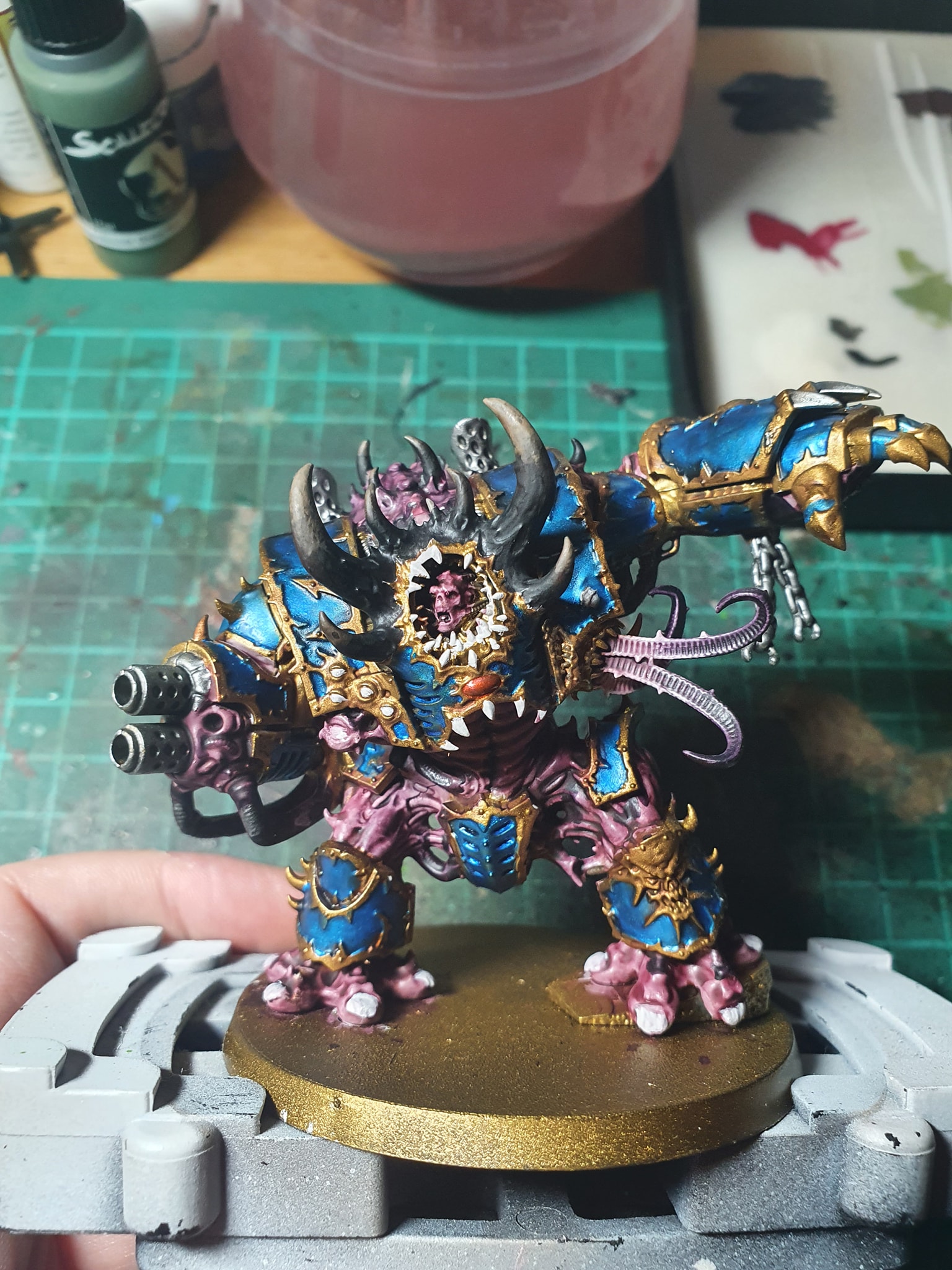 Hellbrute Boss Fight for the Lt. Titus Mission Pack | Warhammer 40,000 ...