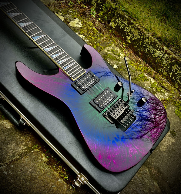 NGD: Jackson Soloist SLH-2 Eerie Dess Swirl - Guitar Discussions on ...