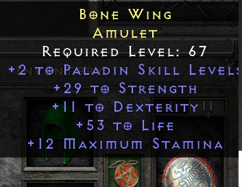 Need Paladin Amulet Not Fcr - Topic - d2jsp