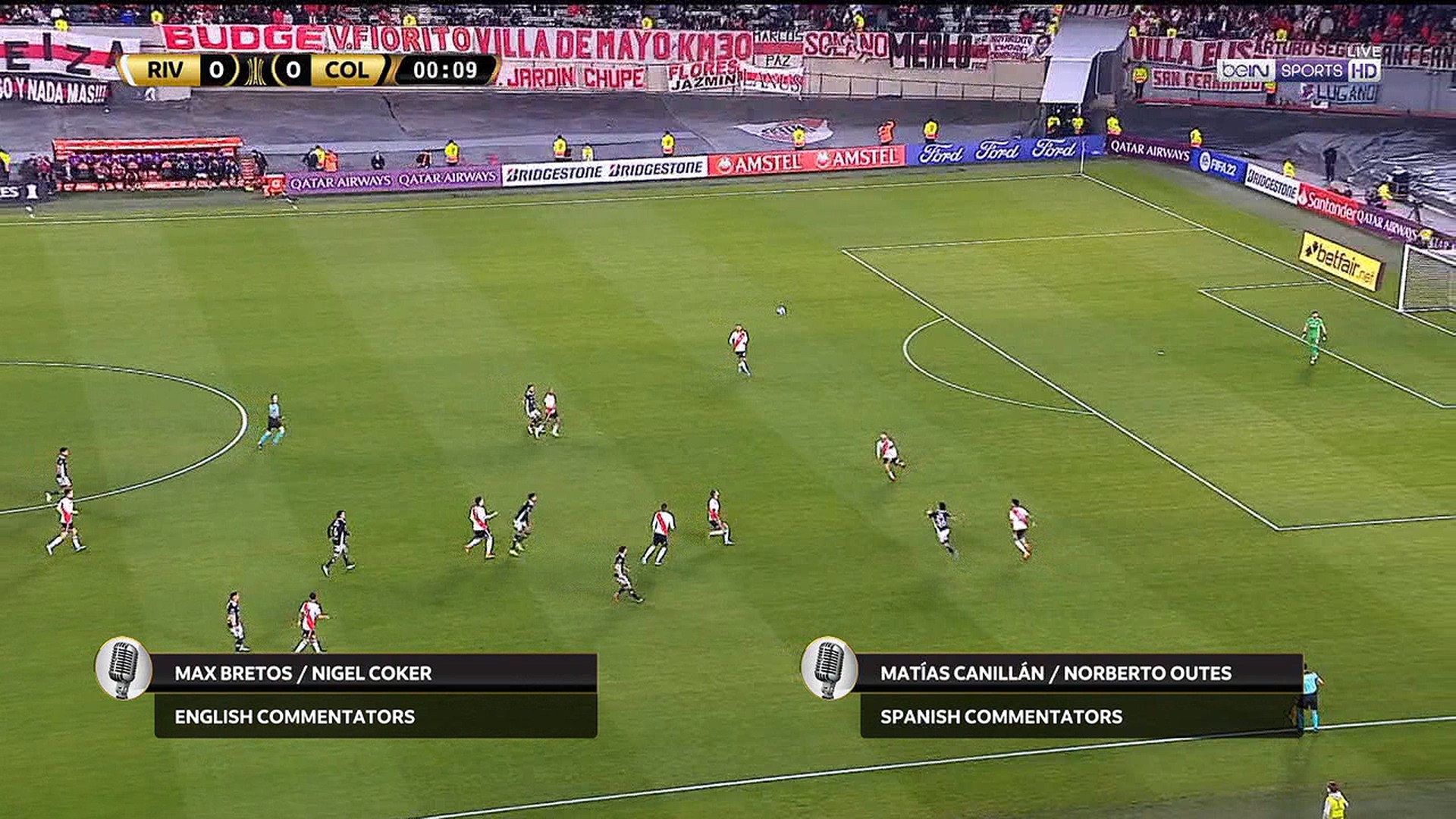 No se quienes son los comentaristas de recien en Bein Sports Ñ, pero ...