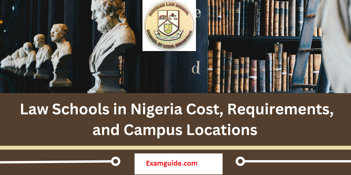 ExamGuide - Law Schools in Nigeria 2026 Costs, Requirements, and Campus ...