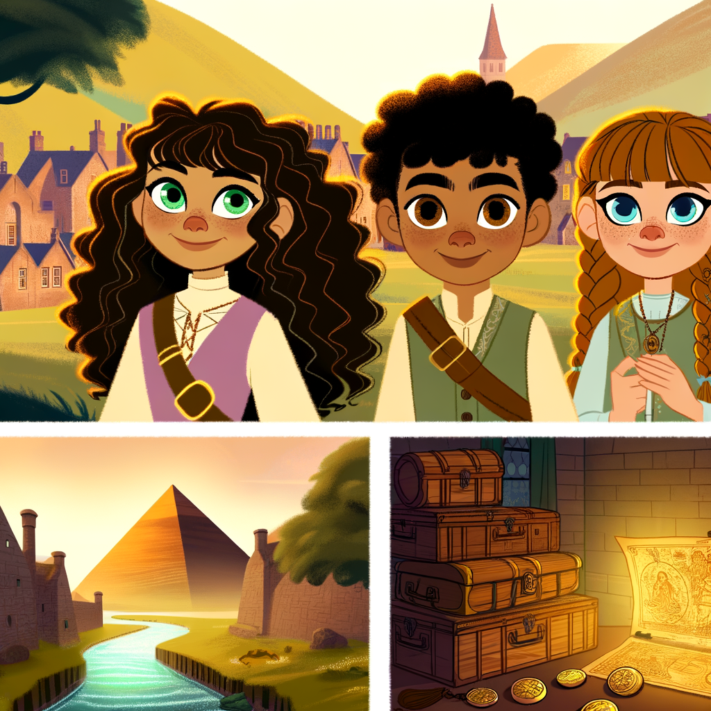 Time-Traveling Treasure Hunters - Free Bedtime Fairy Tales