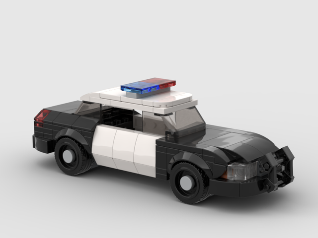 LEGO MOC Ford Crown Victoria 6 stud Police car by ZealotLego ...