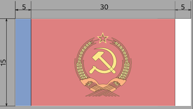 NationStates | Dispatch | Flag of the Federal People's Republic of Balkania