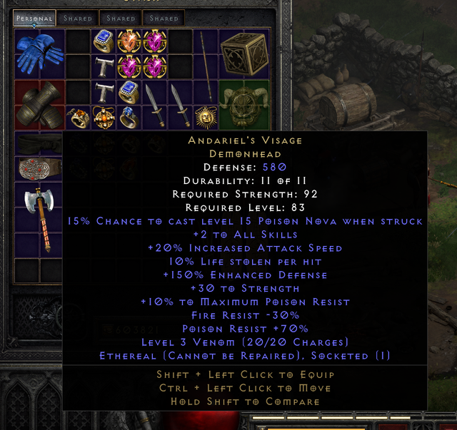 Perf Eth Andy | 580 Def | 30/10/150 | 20/20 Charge - Topic - d2jsp