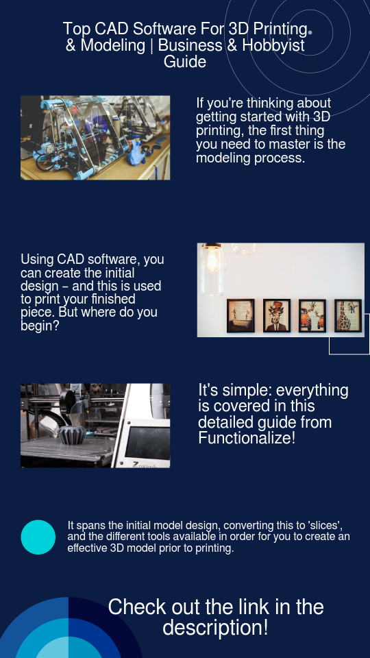 Top CAD Software For 3D Printing & Modeling | Business & Hobbyist Guide ...