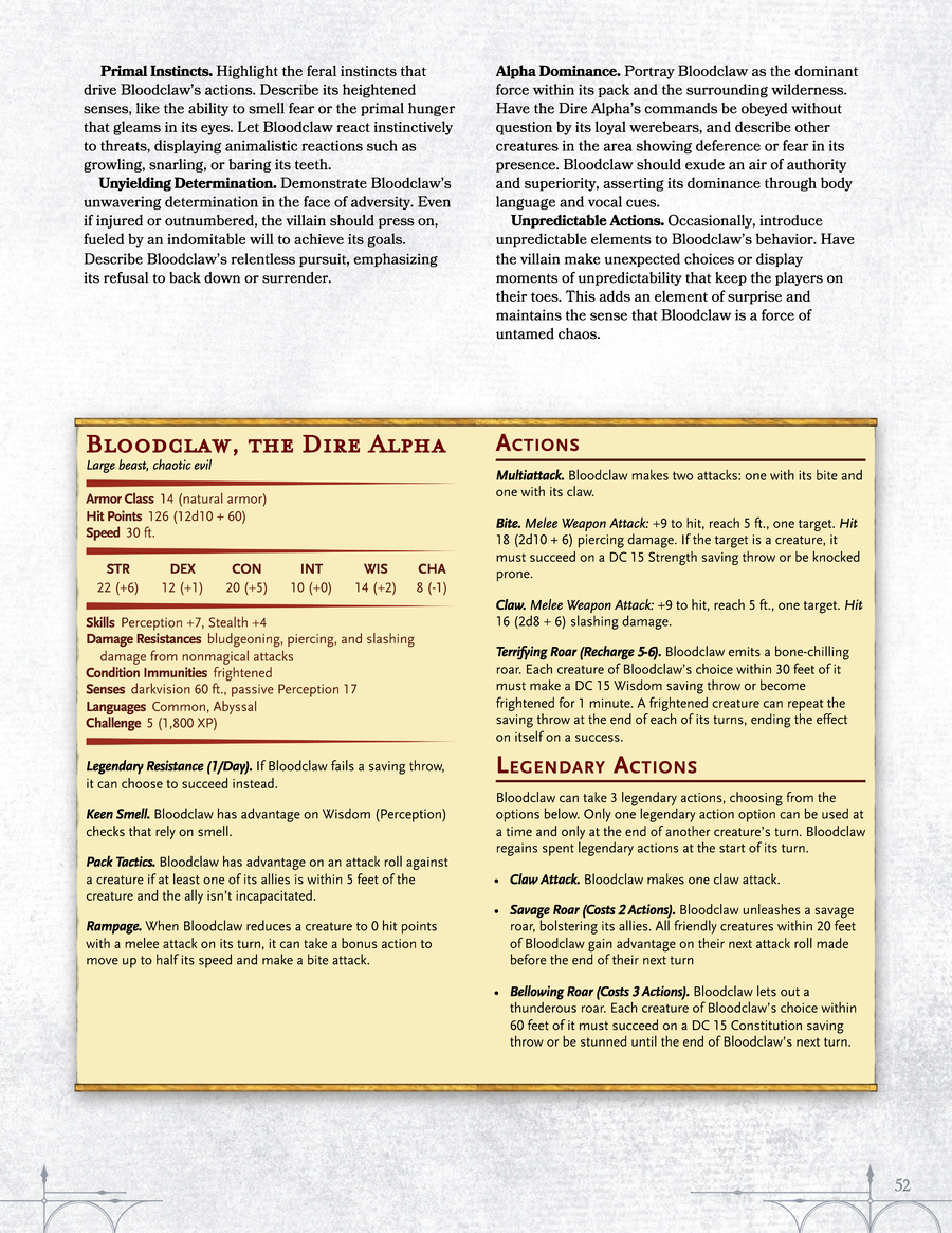 The Villains - Dungeon Masters Guild | DriveThruRPG