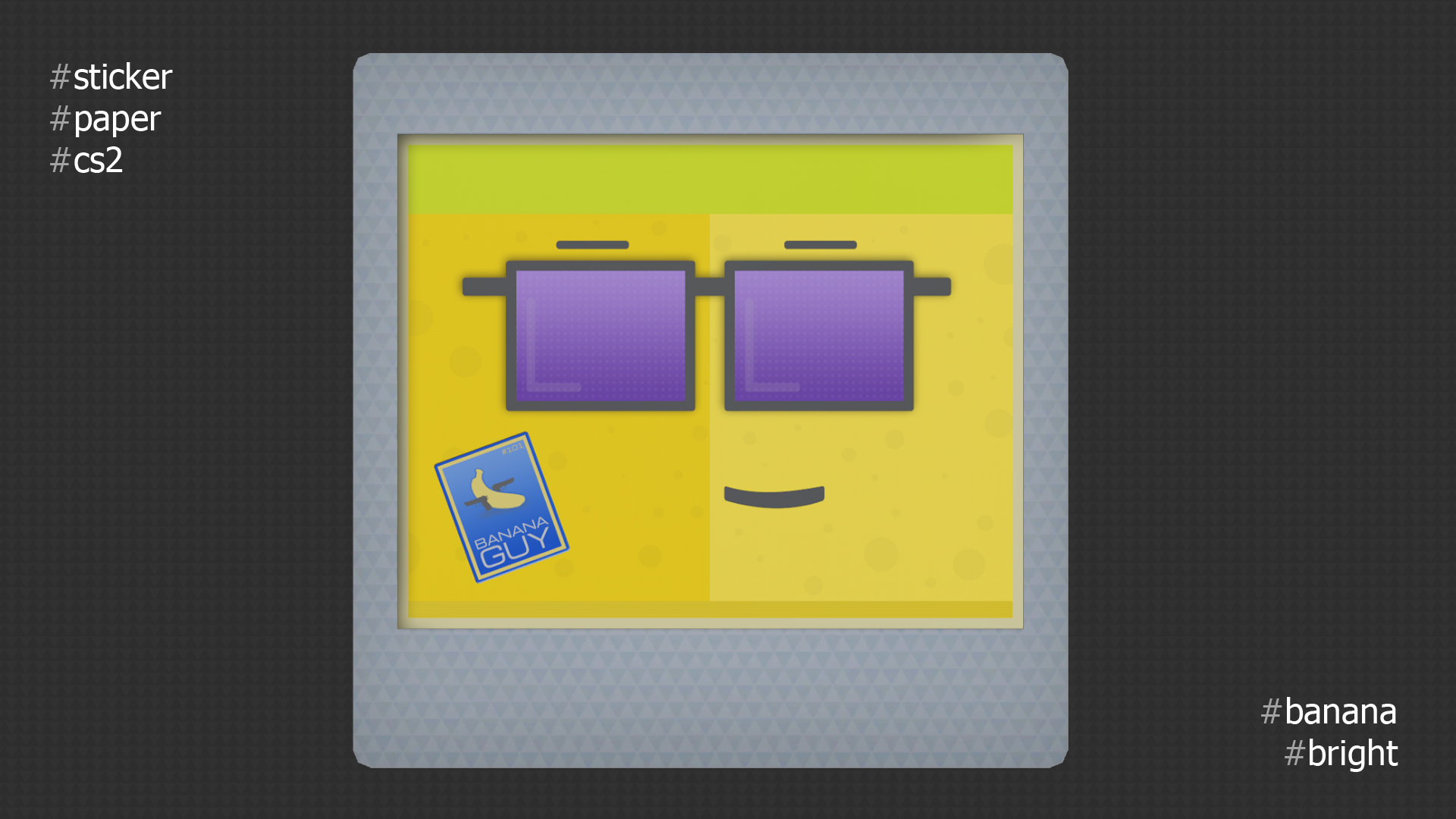Steam Workshop::Sticker | Banana Guy [Paper]