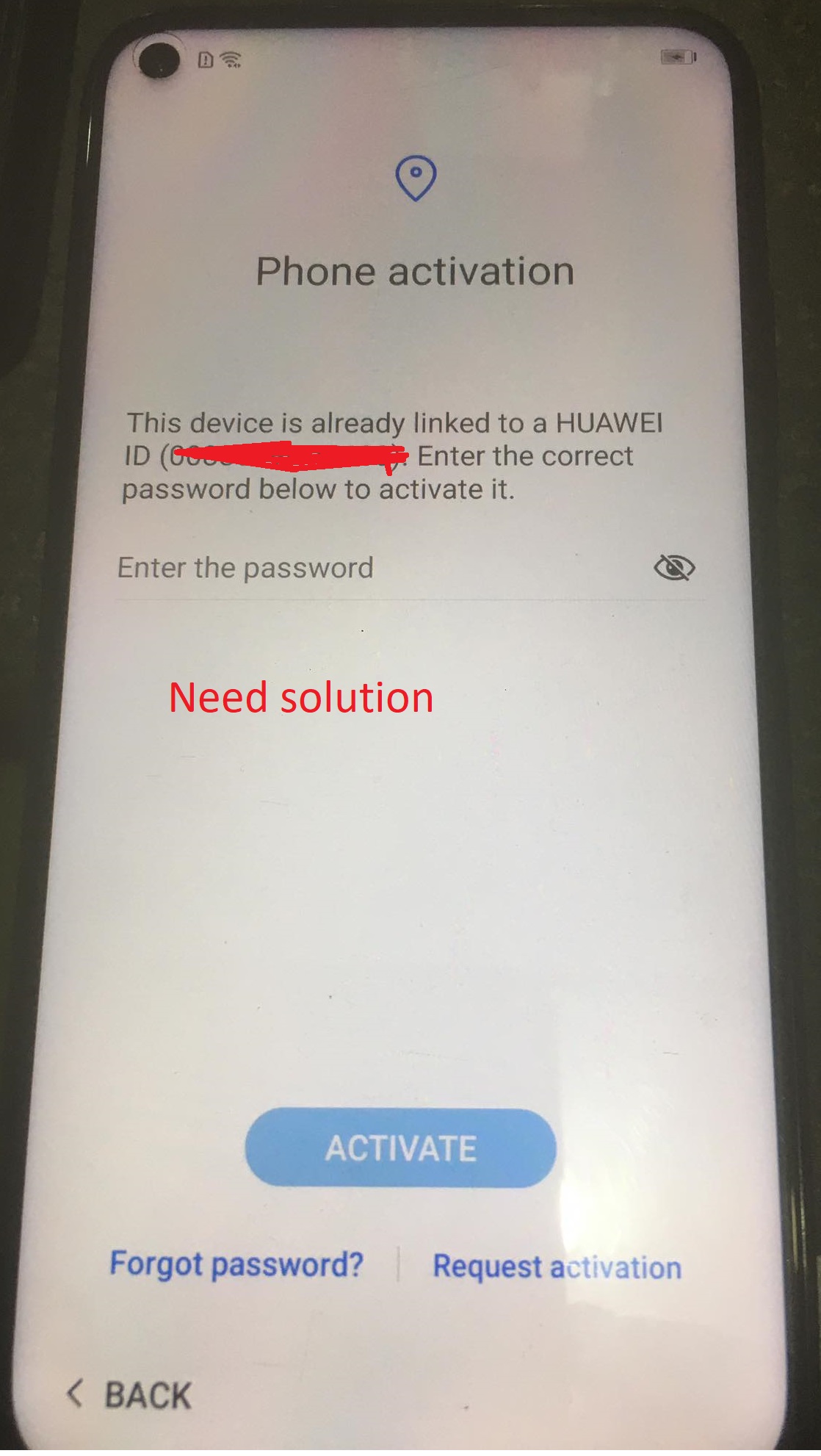 Huawei jny-lx2 phone activation faild? - GSM-Forum