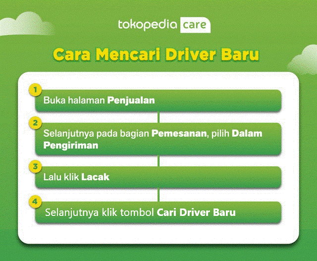 Saya Ingin Cari Driver Instan Baru | Tokopedia Care