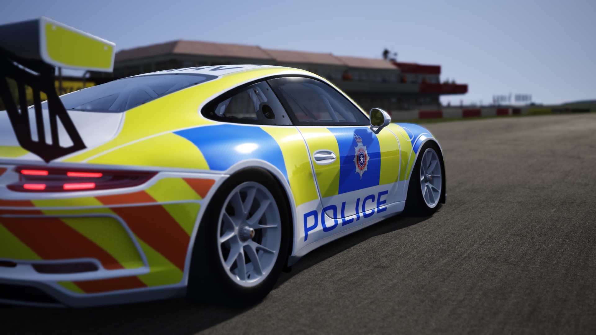 Police UK Livery - Porsche 911 GT3 Cup 2017 | OverTake.gg