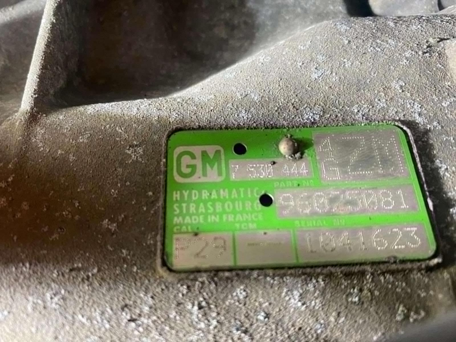 Difference between GM Gearbox codes?