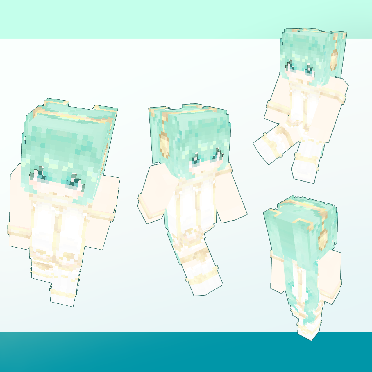 Hatsune Miku Symphony 5th anniversary, alex HD skin Minecraft Skin