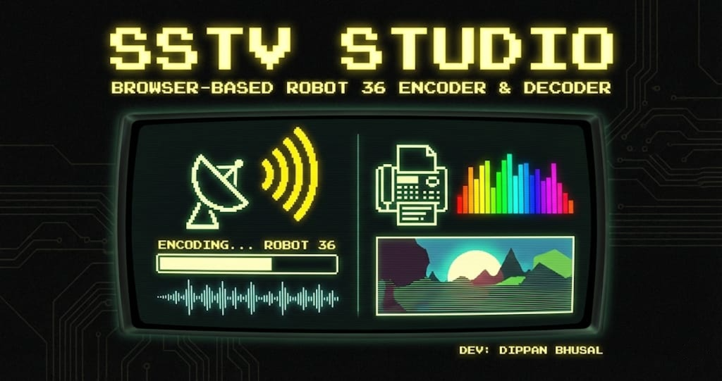 SSTV Studio | Free Online Robot 36 Encoder & Decoder