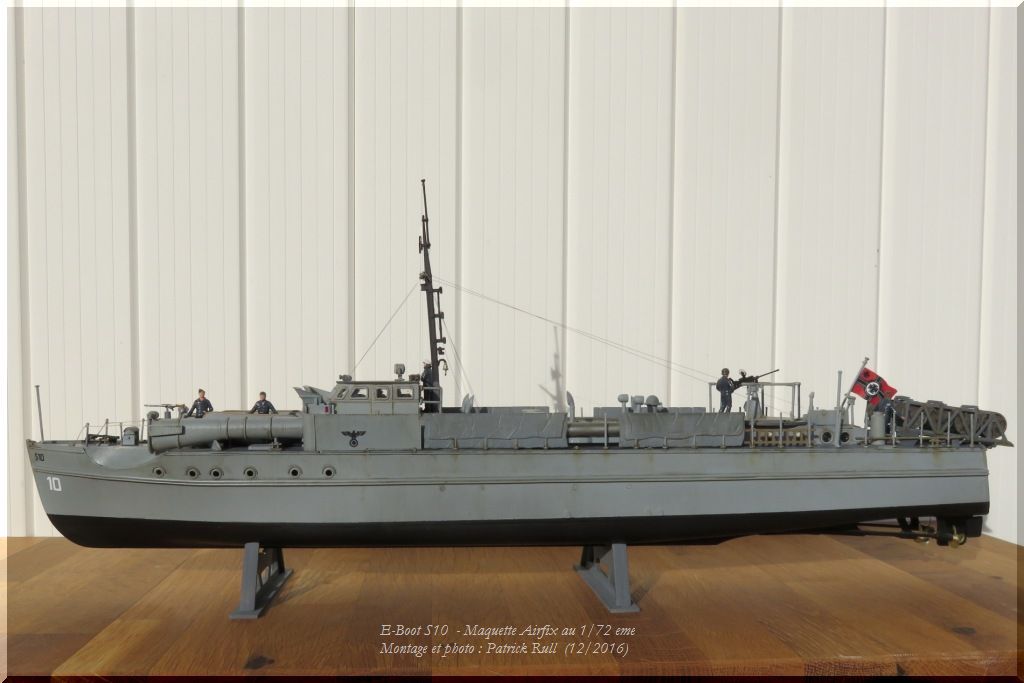 Schnellboot E-Boot Airfix 1/72 par patrick01700