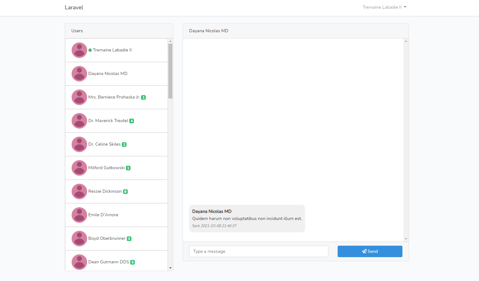 GitHub - hbakouane/admin-user-chatting: A simple Laravel project for ...