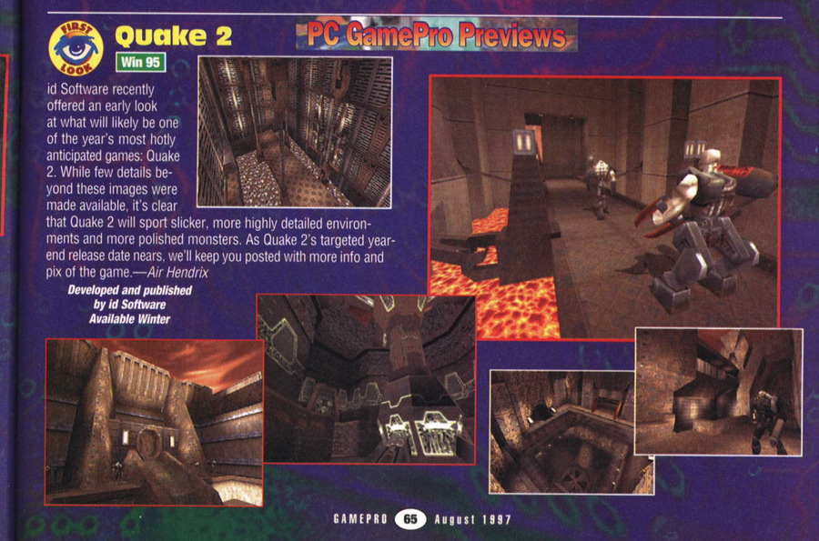 Quake and Quake II original versions - EDGE magazine coverage - The ...