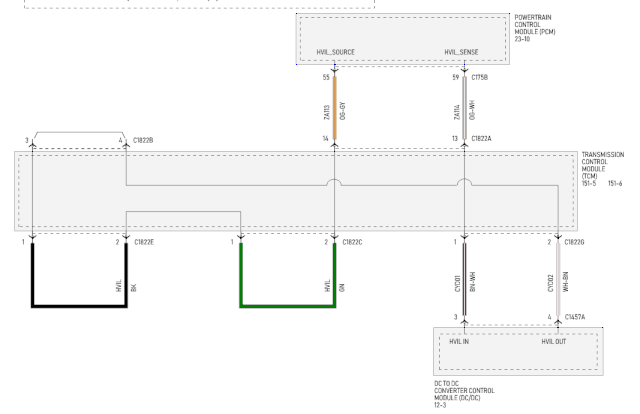 P0A0A - High Voltage System Interlock Circuit 'A' in PCM module | Ford ...