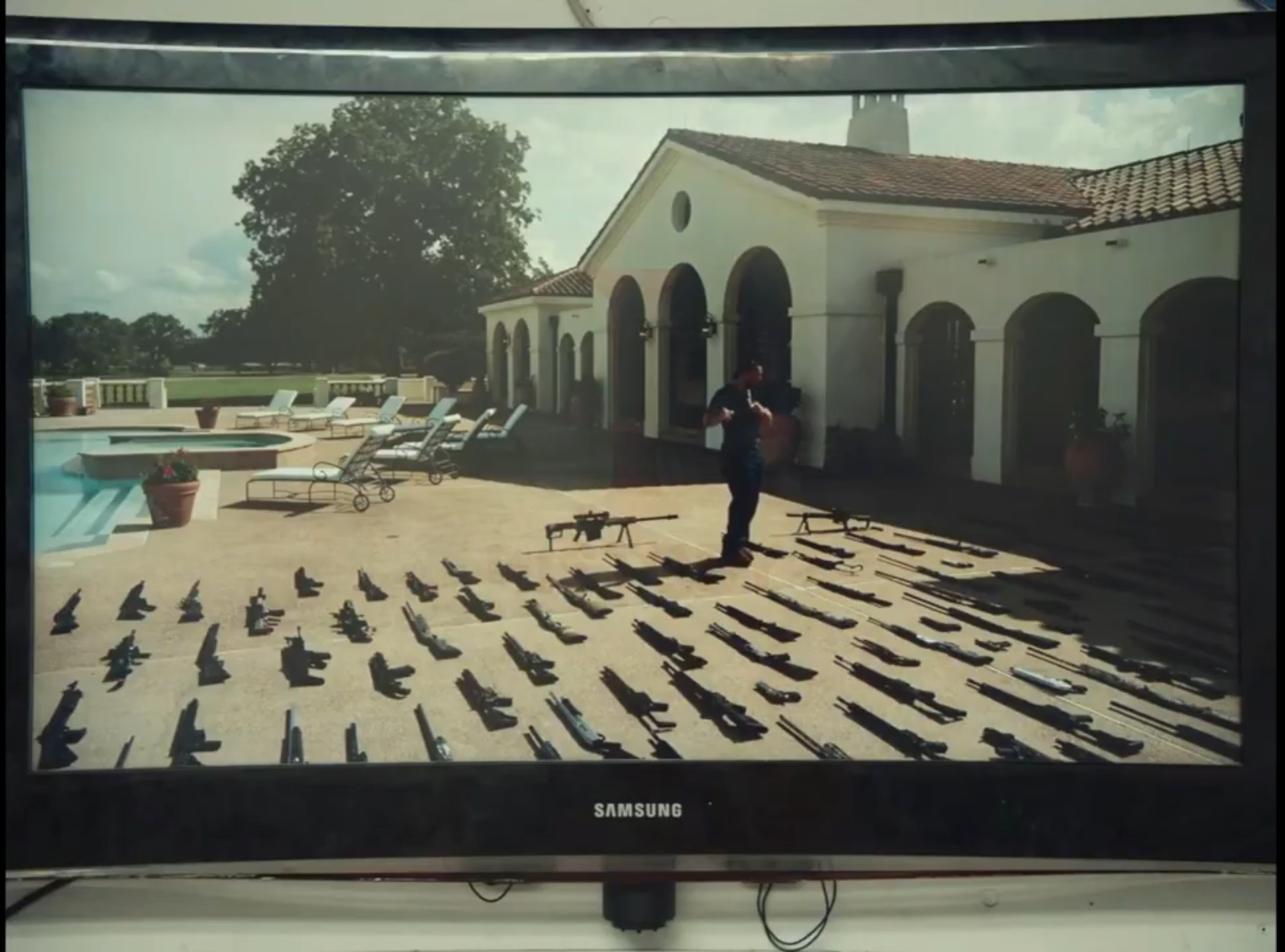 Drake shows off gun collection in new video
