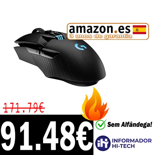 Logitech G 903 LIGHTSPEED Rato Gaming sem fio, captor HERO 25K, 25,600 ...