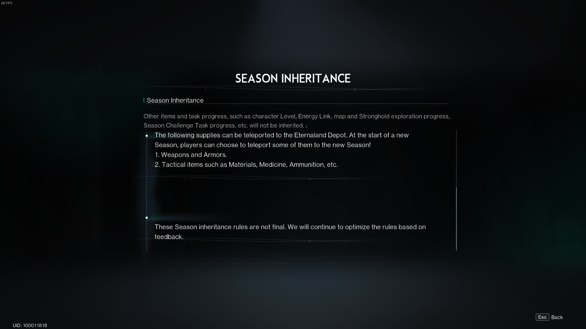 [SUGGESTION] Change the Wipe System :: Once Human General Discussions