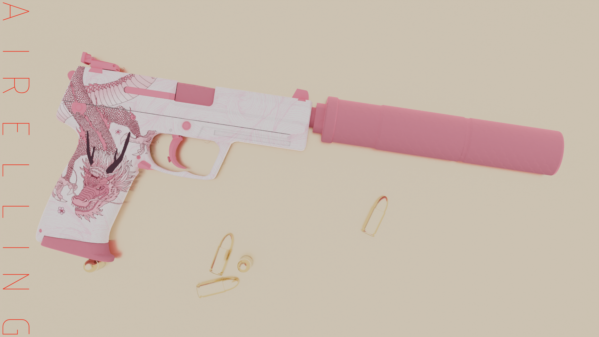 Steam Workshop::usp-s | bailoong (the white dragon) [CS2]