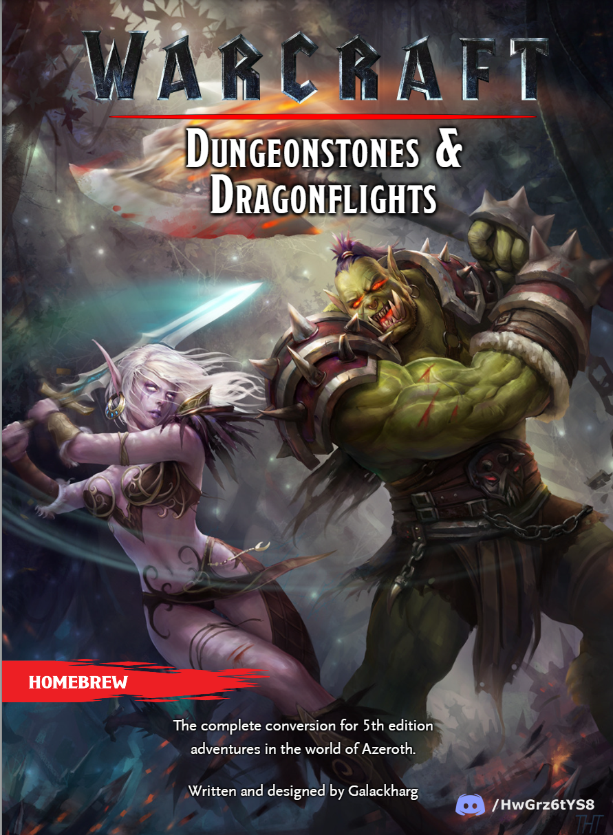 Warcraft in 5e: Dungeonstones & Dragonflights | GM Binder