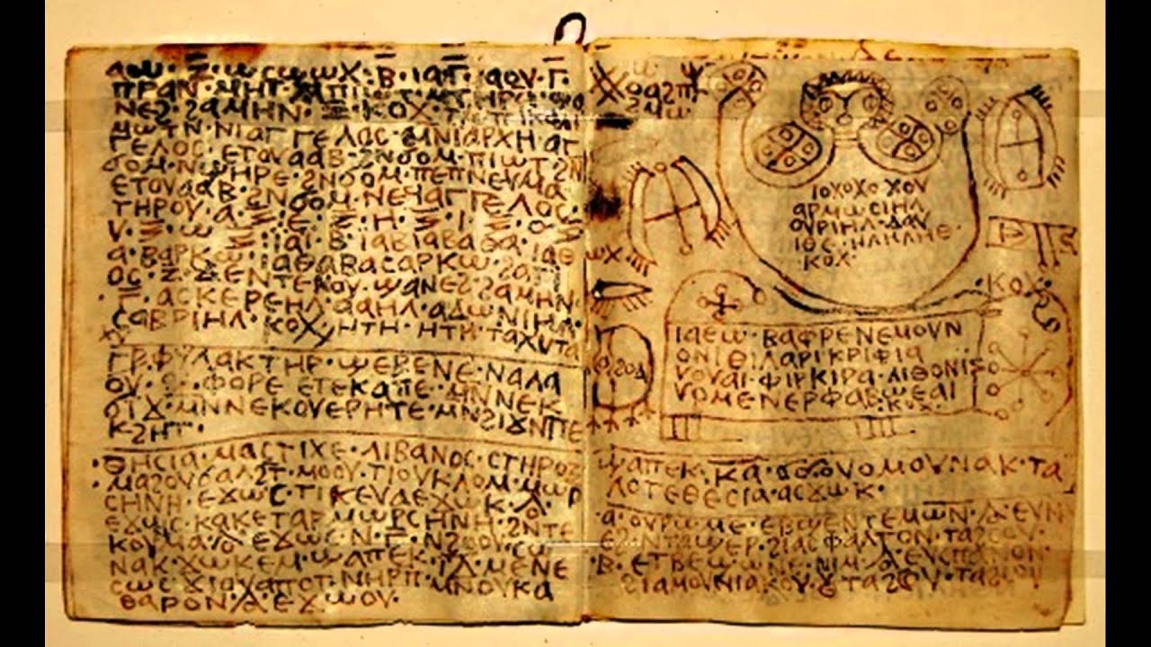 Um feitiço de amor, provindo de papiros mágicos gregos - Mitologia em ...