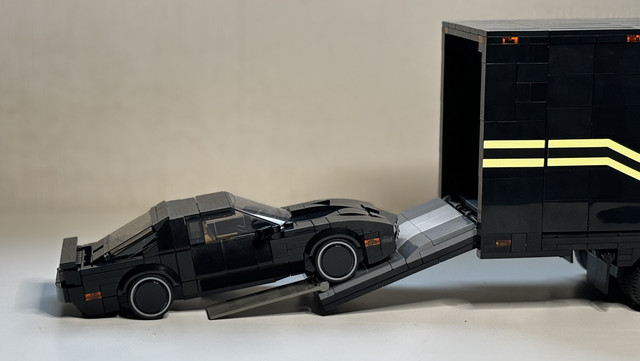 LEGO MOC-216375 MOCturnal Knight Rider: KITT And the FLAG Mobile ...