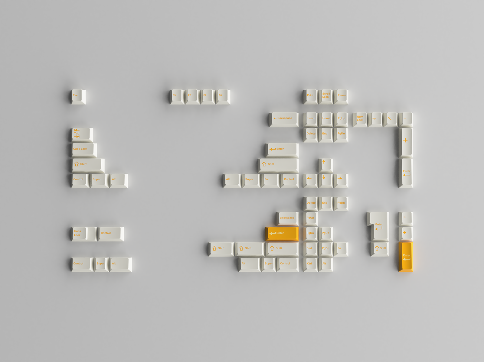 [IC] GMK Honey : MechanicalKeyboards