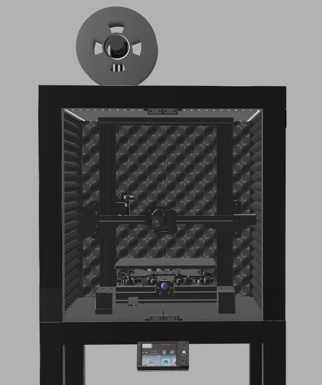 Ikea Lack Enclosure Design - Ender3 V2 - Feedback Desired : r/3Dprinting