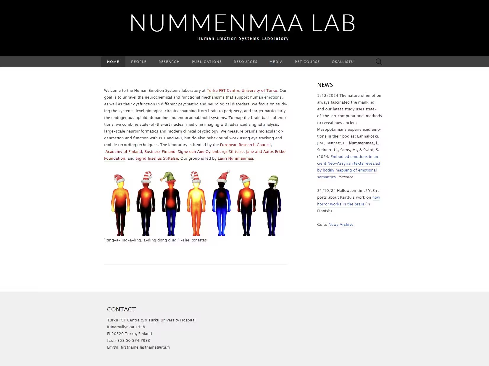 NUMMENMAA LAB - Human Emotion Systems Laboratory - The NUMMENMAA LAB at ...