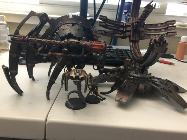 Necron Seraptek size? : r/Necrontyr