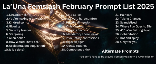 L'UNA Femslash February 2025 - Profile | Archive of Our Own