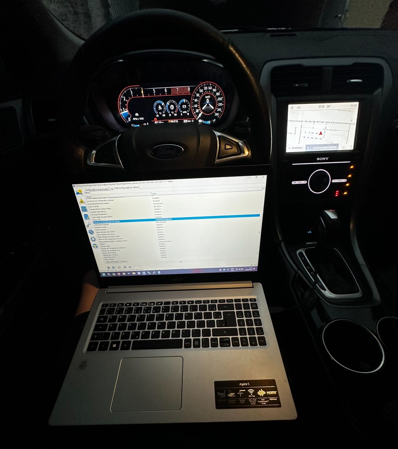 [DOUBT][RETROFIT IPC FORD FUSION] Activation of TSR in the digital IPC ...