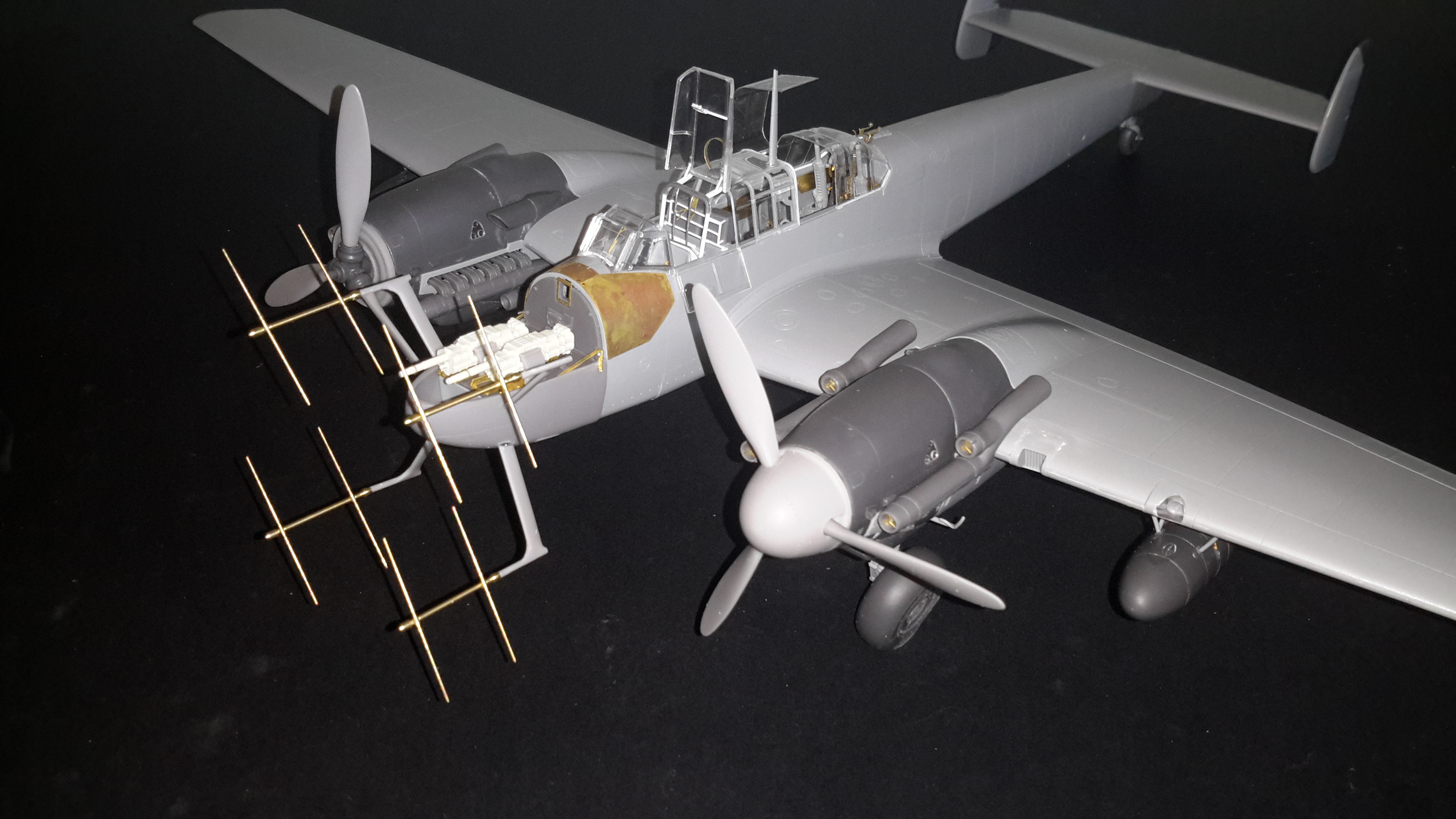AIMS 1/32 Bf 110 G-4 conversion (retro finish) - Works in Progress ...