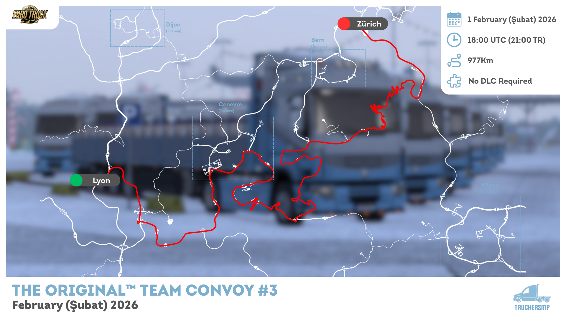 THE ORIGINAL™ TEAM CONVOY #3 — Event — TruckersMP